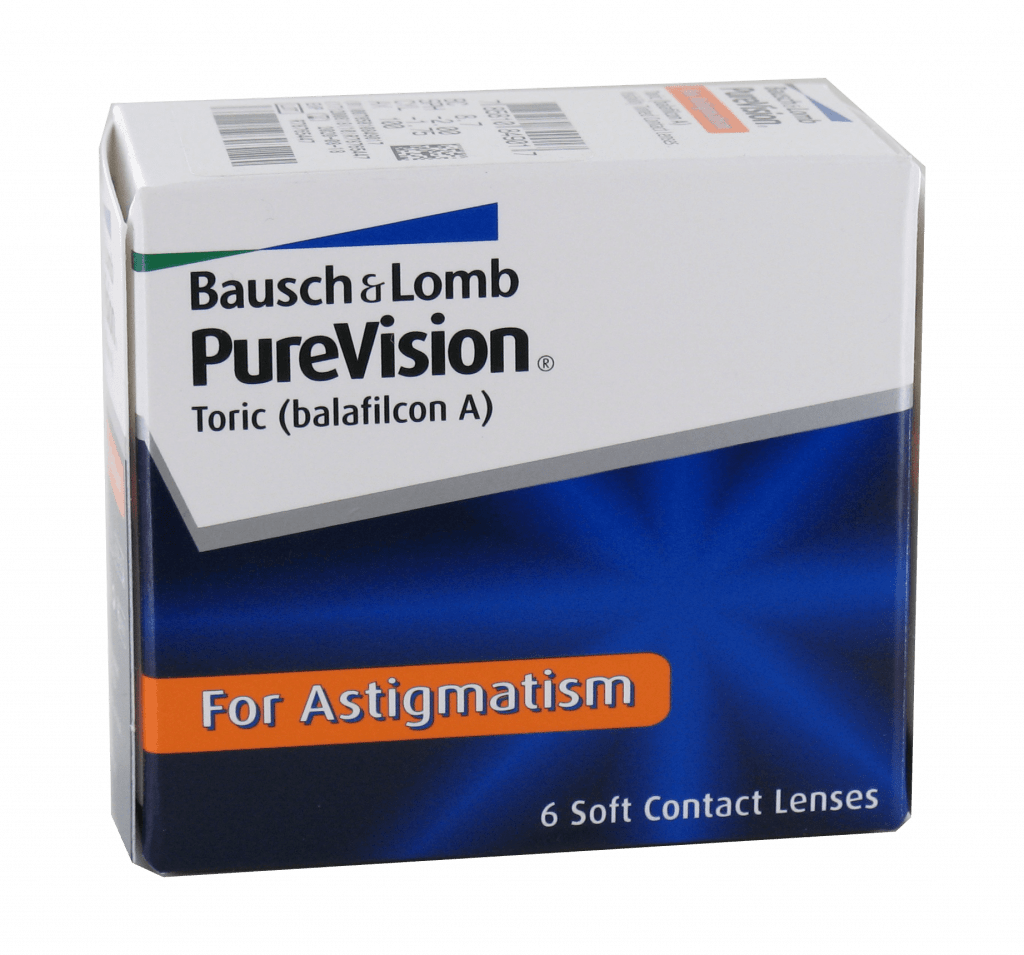 Werden nicht mehr produziert! PureVision Toric For Astigmatism (6er Box ...
